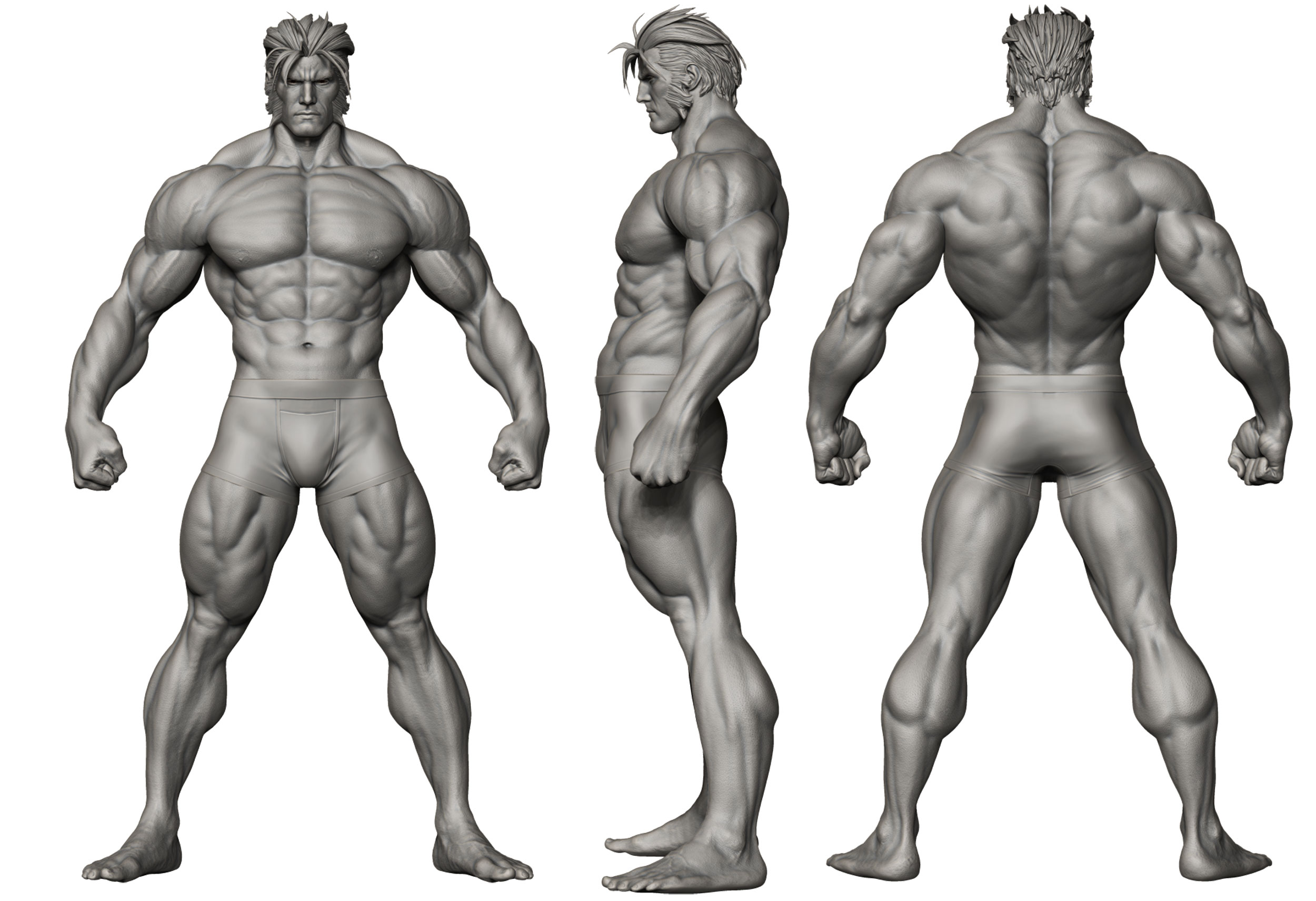 Super Hero 3D Models